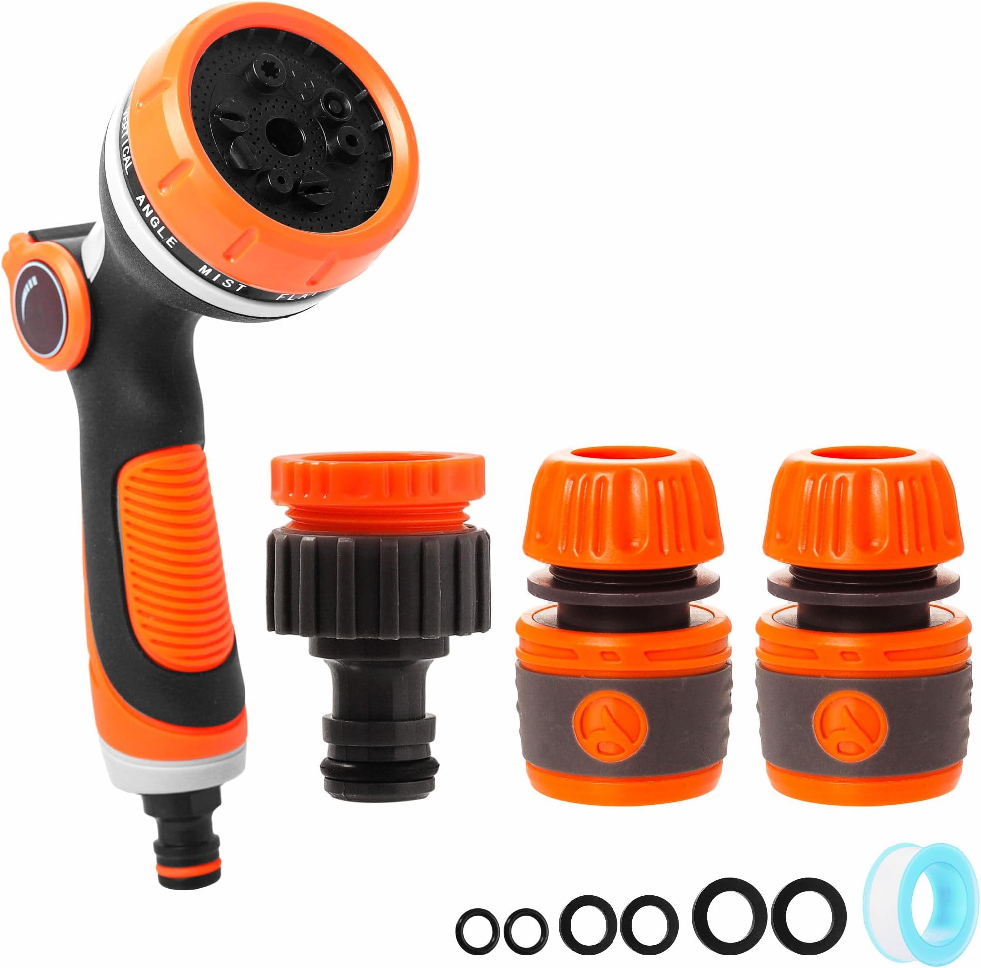 8 Function Spray Nozzle Gun - 8 Speed Spray Nozzle 8 Different Mode ...