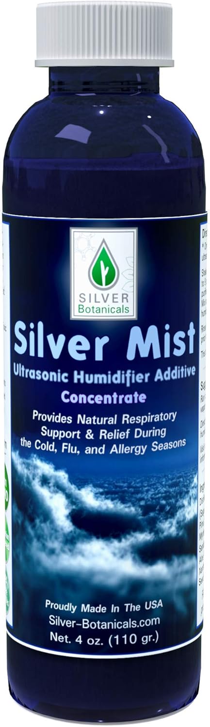 Amazon.com: Silver Mist Ultrasonic Humidifier Additive, 4 oz. Trial ...