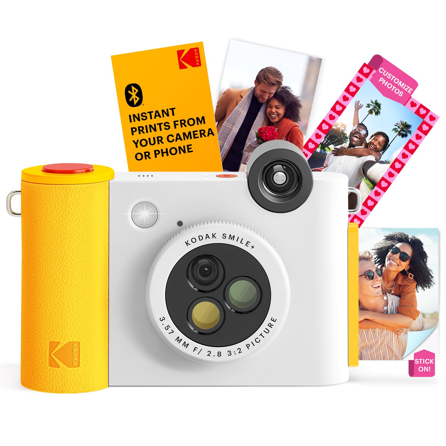 Amazon.com : KODAK Smile+ 2-in-1 Digital Instant Print Camera ...