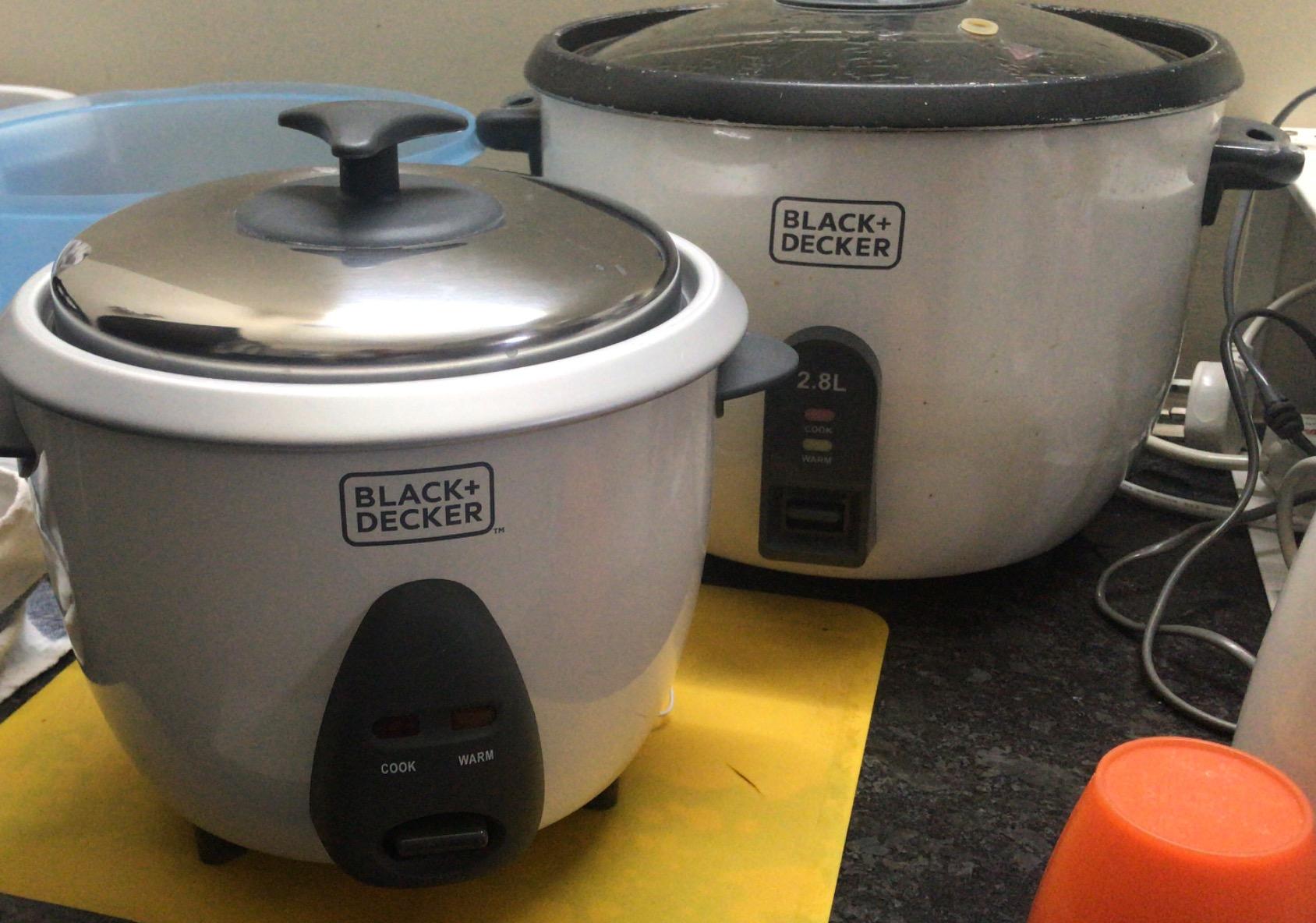 Buy BLACK+DECKER BXRC0101IN Rice Cooker (White, 1-L) Online at Low ...