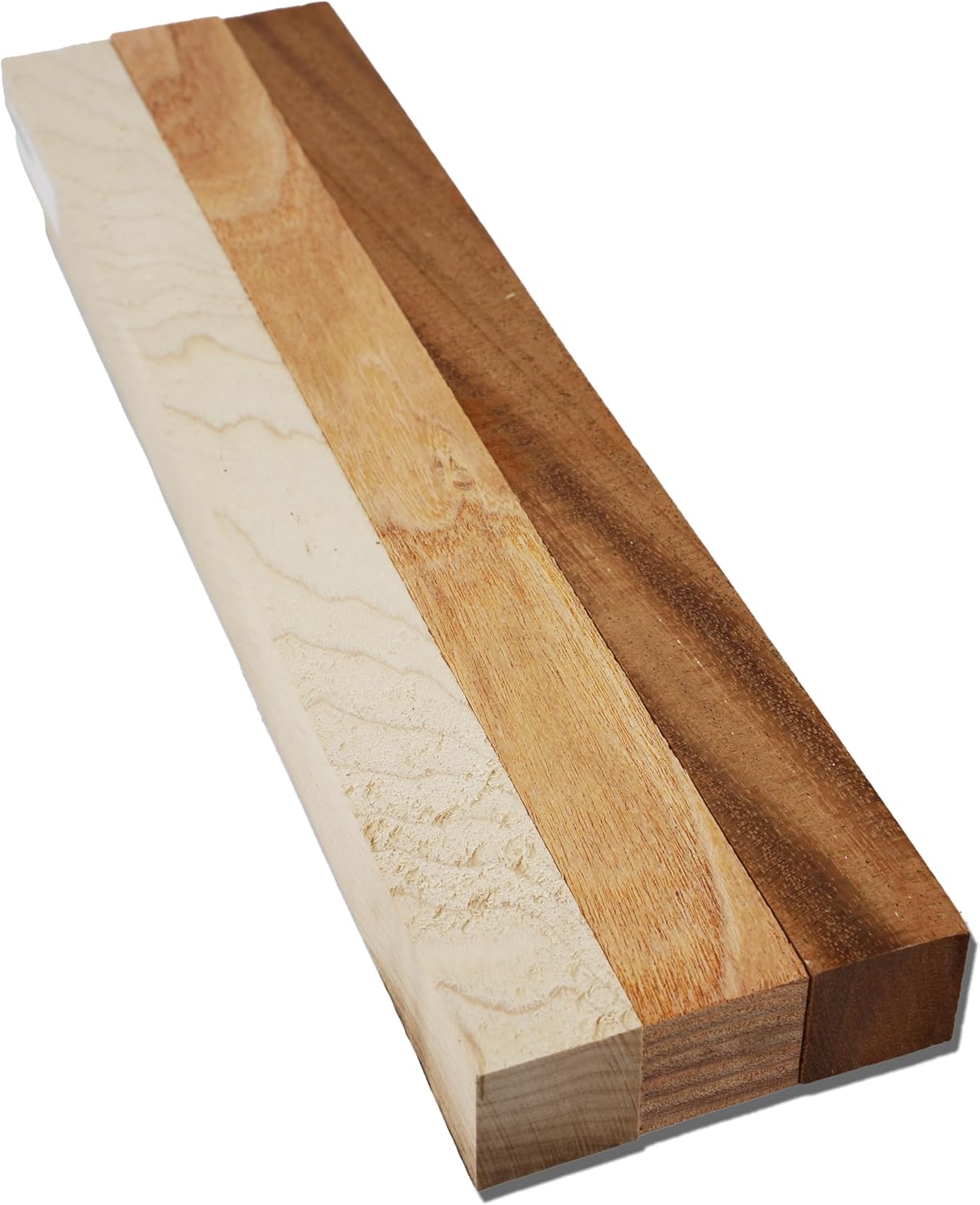 Amazon.com: 1" x 1" x 12" Wood Rectangle Blocks - Hobby Wood Pack ...