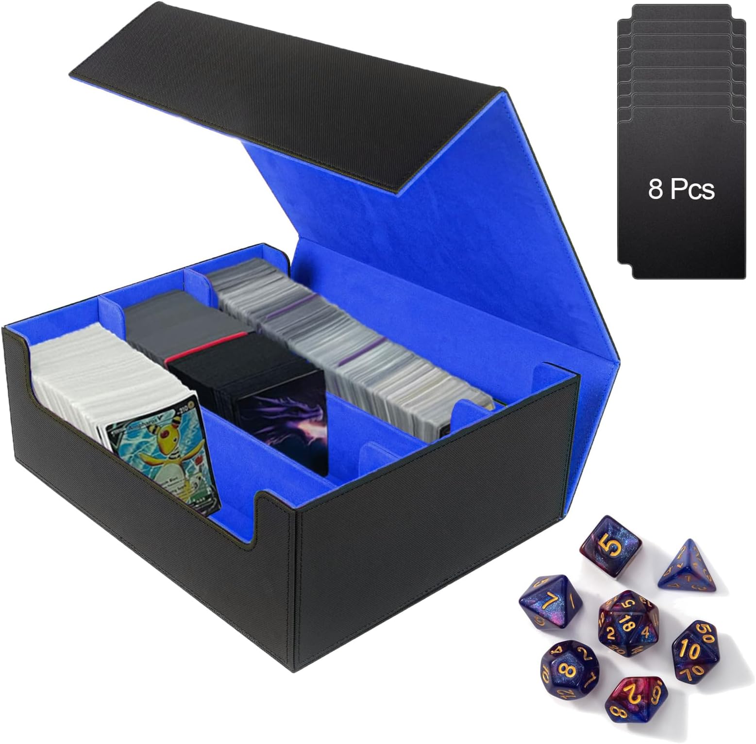 Ganekihedy 1 pièce 1800+ Game Card Deck Case Box pour cartes à ...