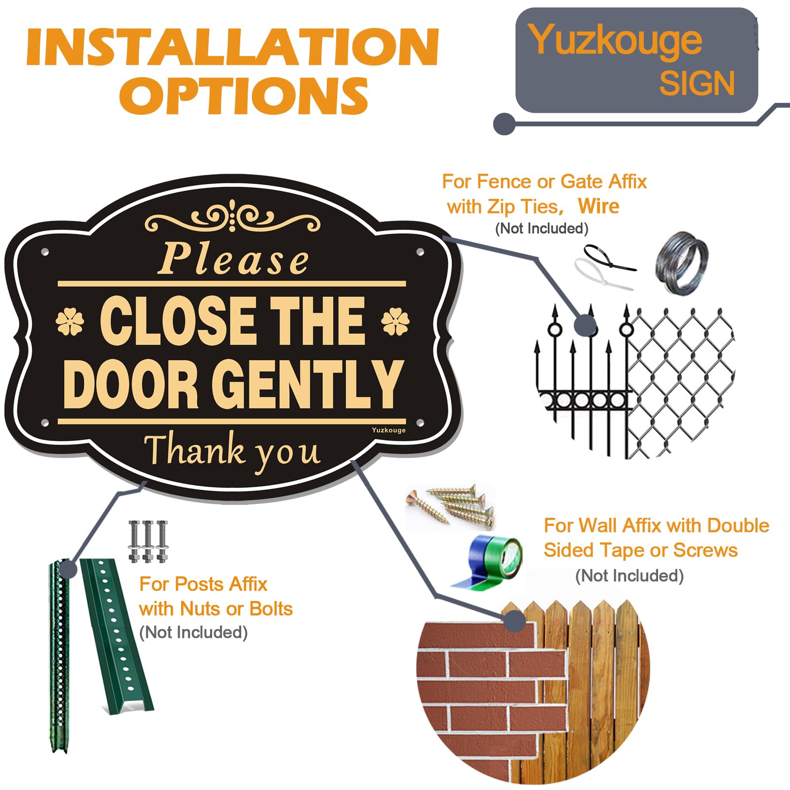 Please Close The Door Gently Sign Printable