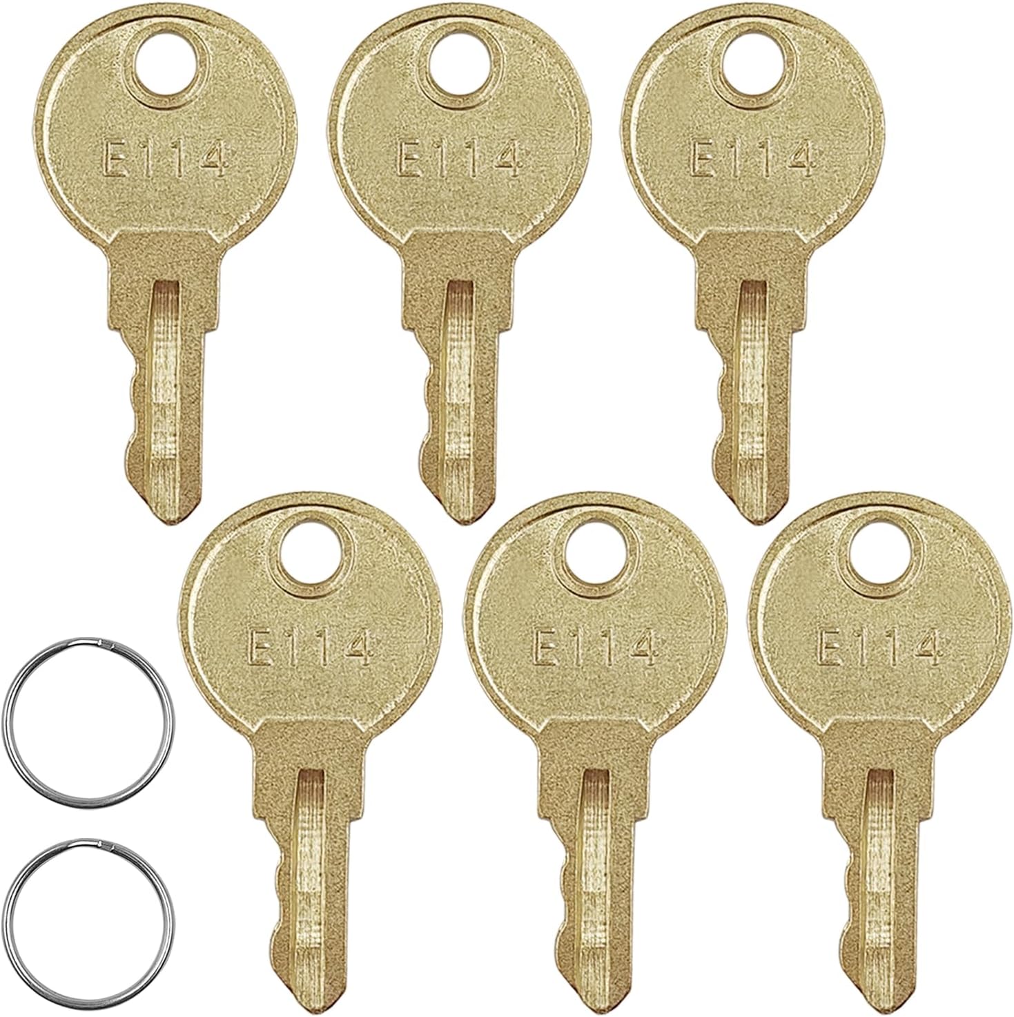 Keys for E114 Key Paper Towel Dispenser, 6 Pack E114 Toilet Paper ...