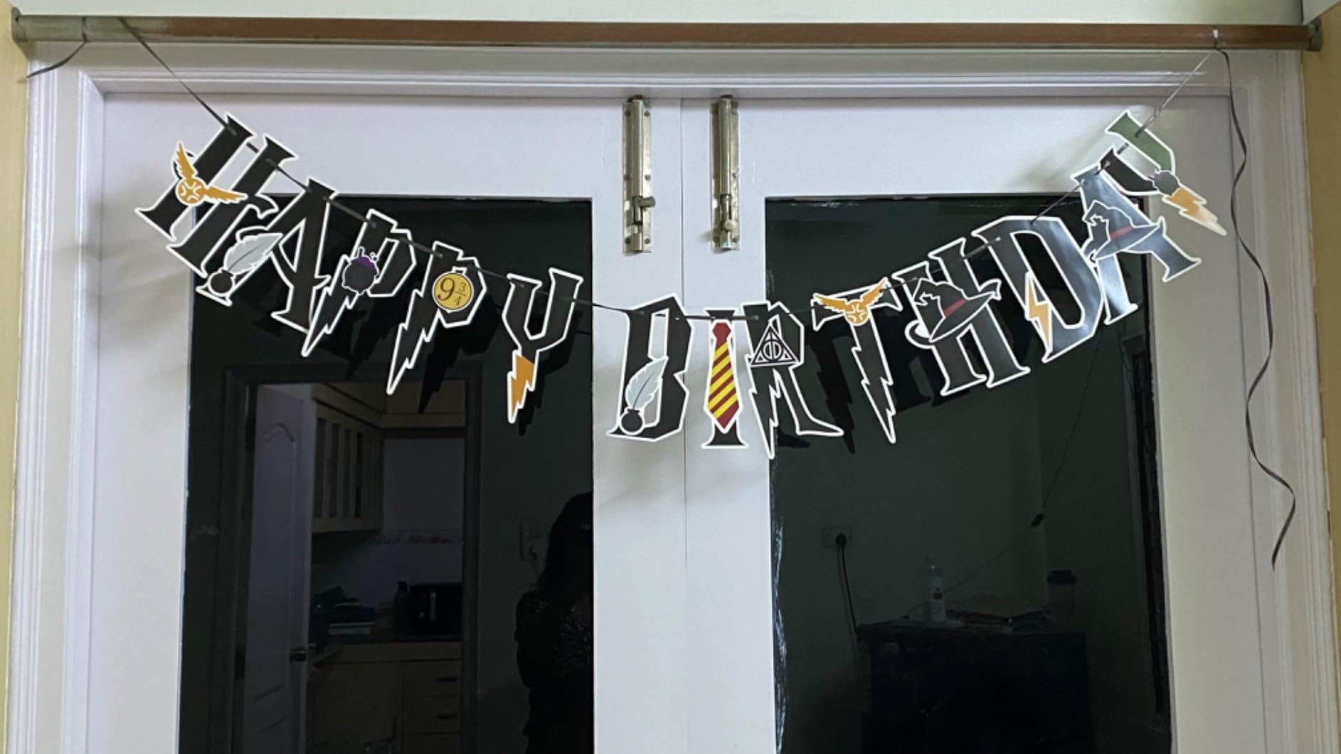 Atpata Funky Harry Potter Foil Balloon with magic wand for Hogwarts ...