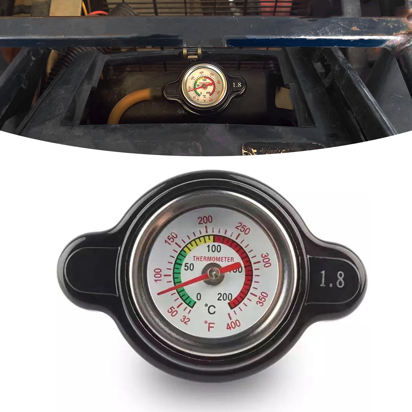 Amazon.com: dawfall Pack-1 Car Fuel Tank Cap, Temperature-measuring ...