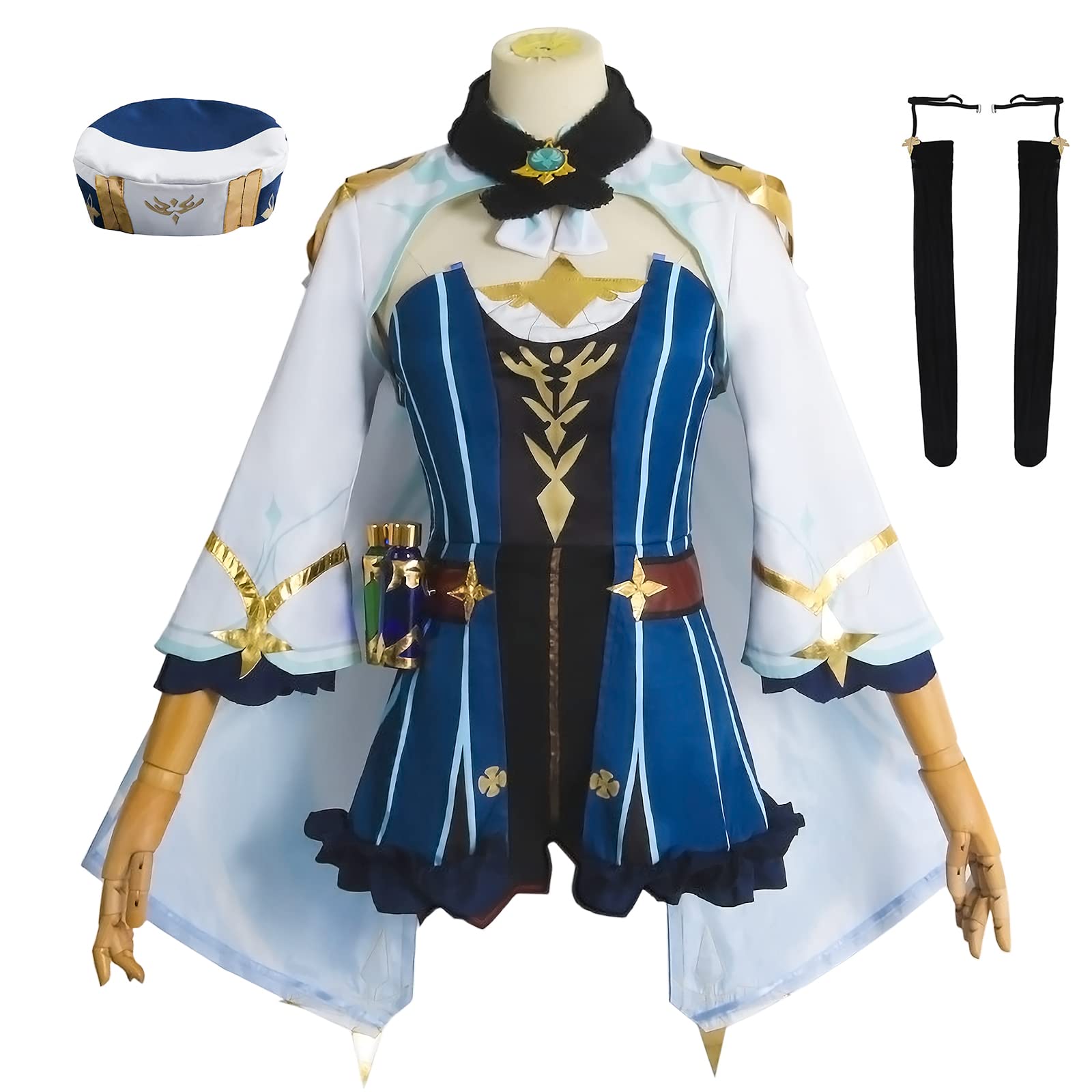 Buy Genshin Impact Raiden Sho Cosplay Costume, Sucrose Cosplay ...