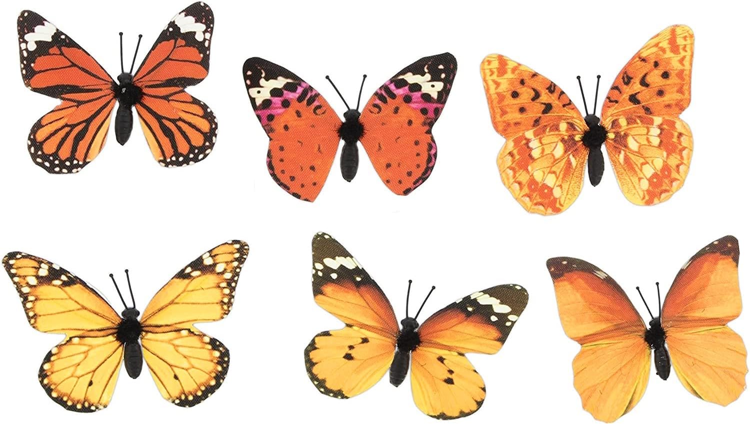 Amazon.com: The Bridge Collection Small Decorative Assorted Orange ...