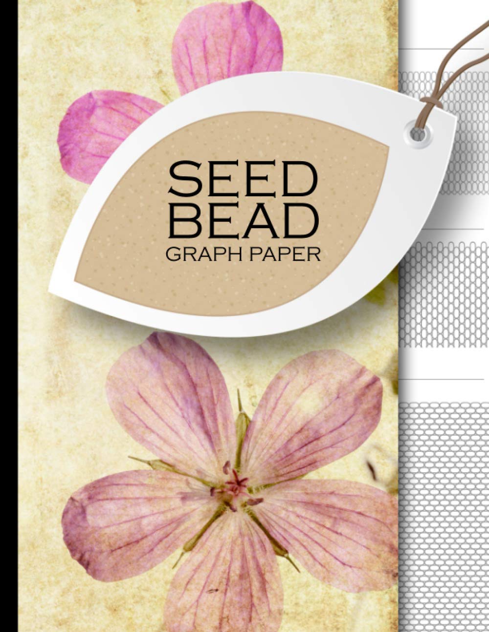 Buy Seed Bead Graph Paper: Blank Seed Bead Patterns Book With Layouts ...