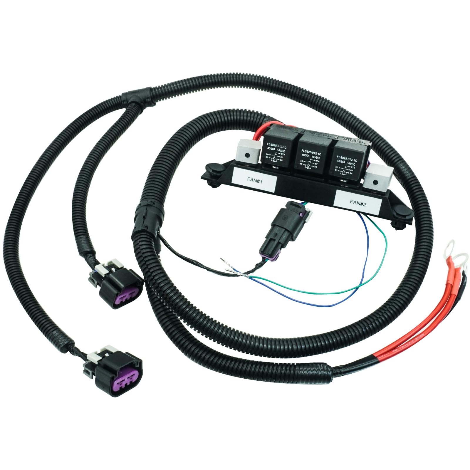Amazon.com: 674-00923 Dual Speed Electric Fan Harness Kit Fit for Chevy ...