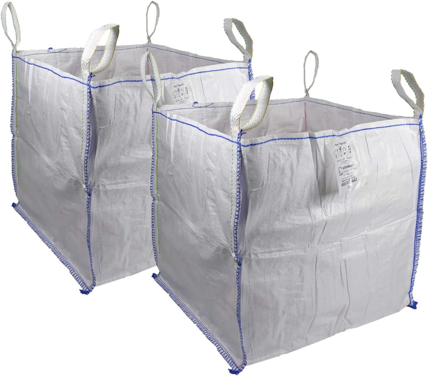 sackmaker FIBC Bulk Bag - One Tonne Builders Bag - Heavy Duty Garden ...