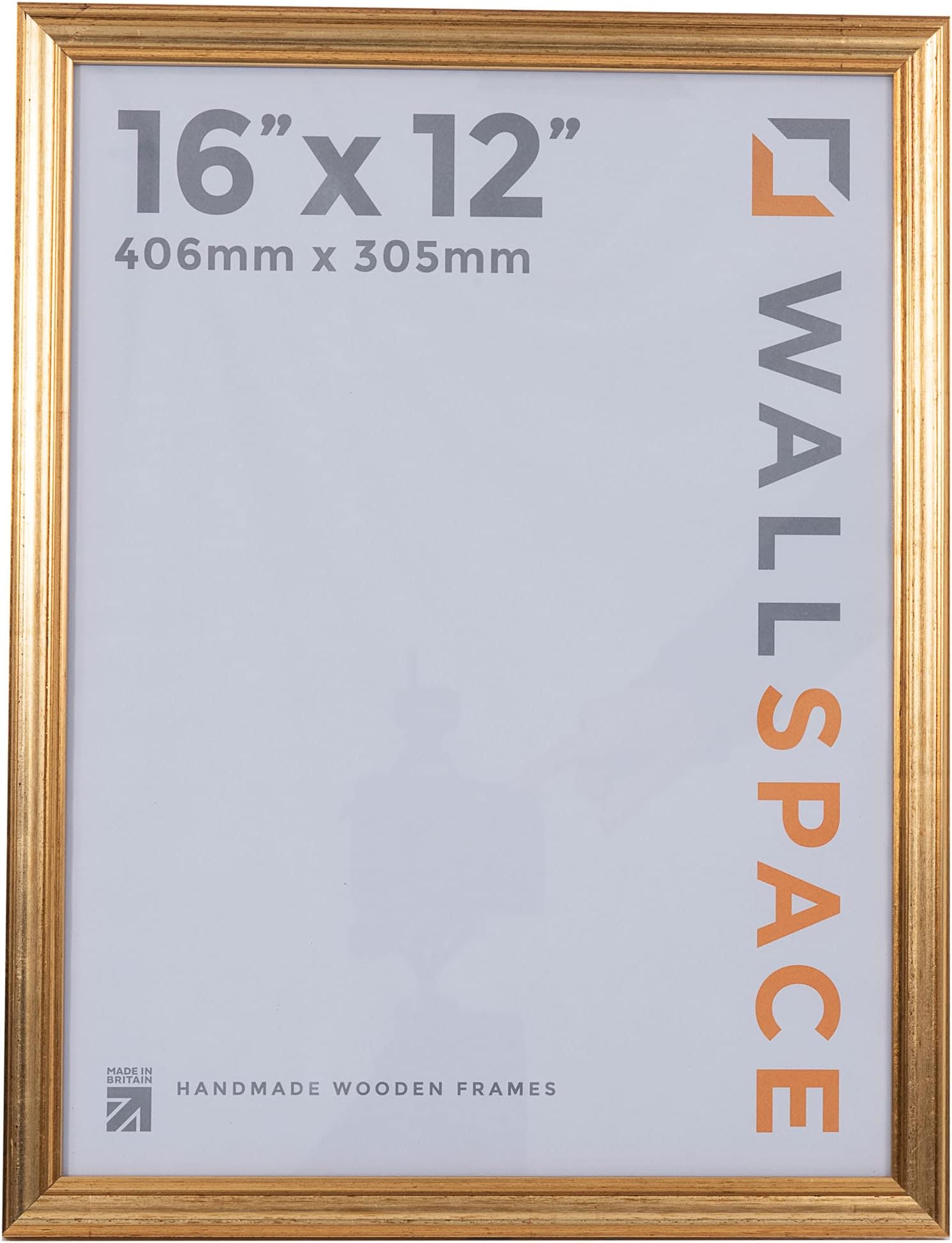 Frame Company Eldridge Range Gold 16x12 inch Picture Photo Frame ...