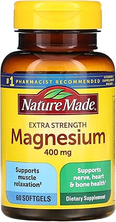Amazon.com: Nature Made Extra Strength Magnesium Oxide 400 mg, Dietary ...