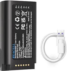 Amazon.com: REACELL E340 Replacement Battery Compatible for eufy Video ...