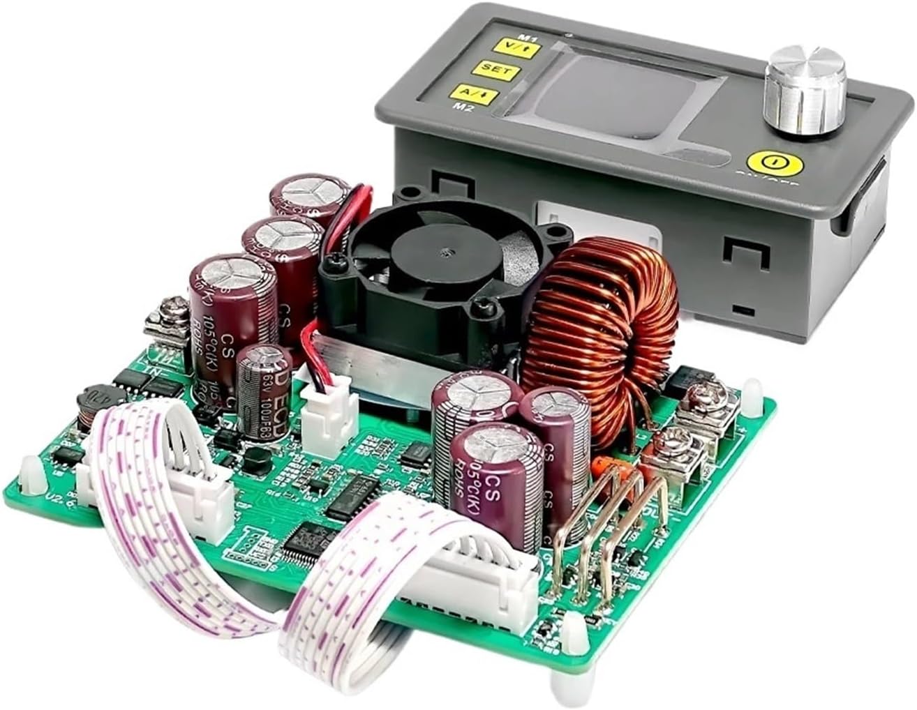 Amazon.com: BINBINNIAO RD DPS5020 Constant Voltage Current Step-Down ...
