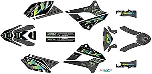 Amazon.com: Kalair GFX Graphics Kit for Kawasaki KLX 250 (2008-2020 ...
