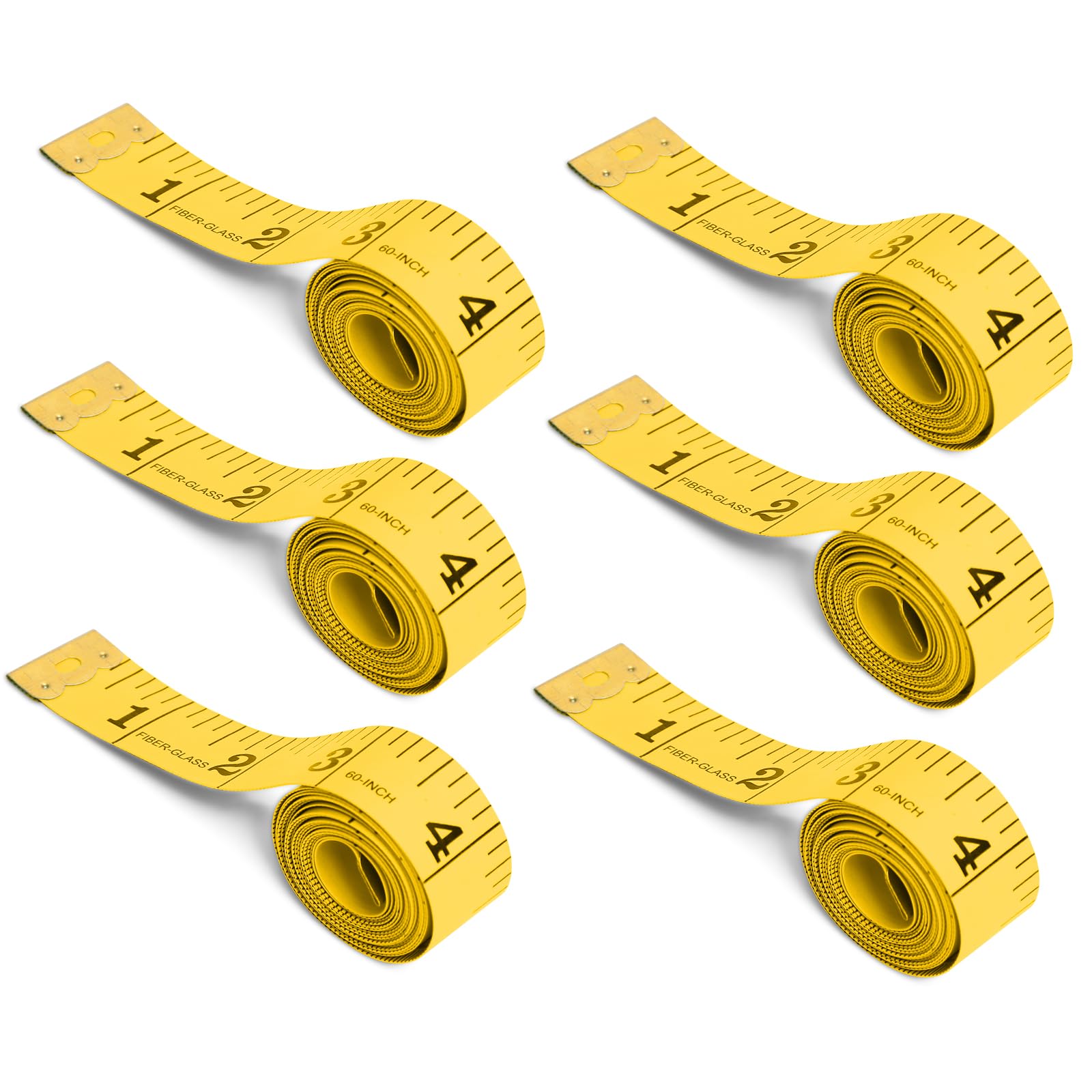 Snapklik.com : 6 Packs Soft Measuring Tape For Body Measurements, Wider ...