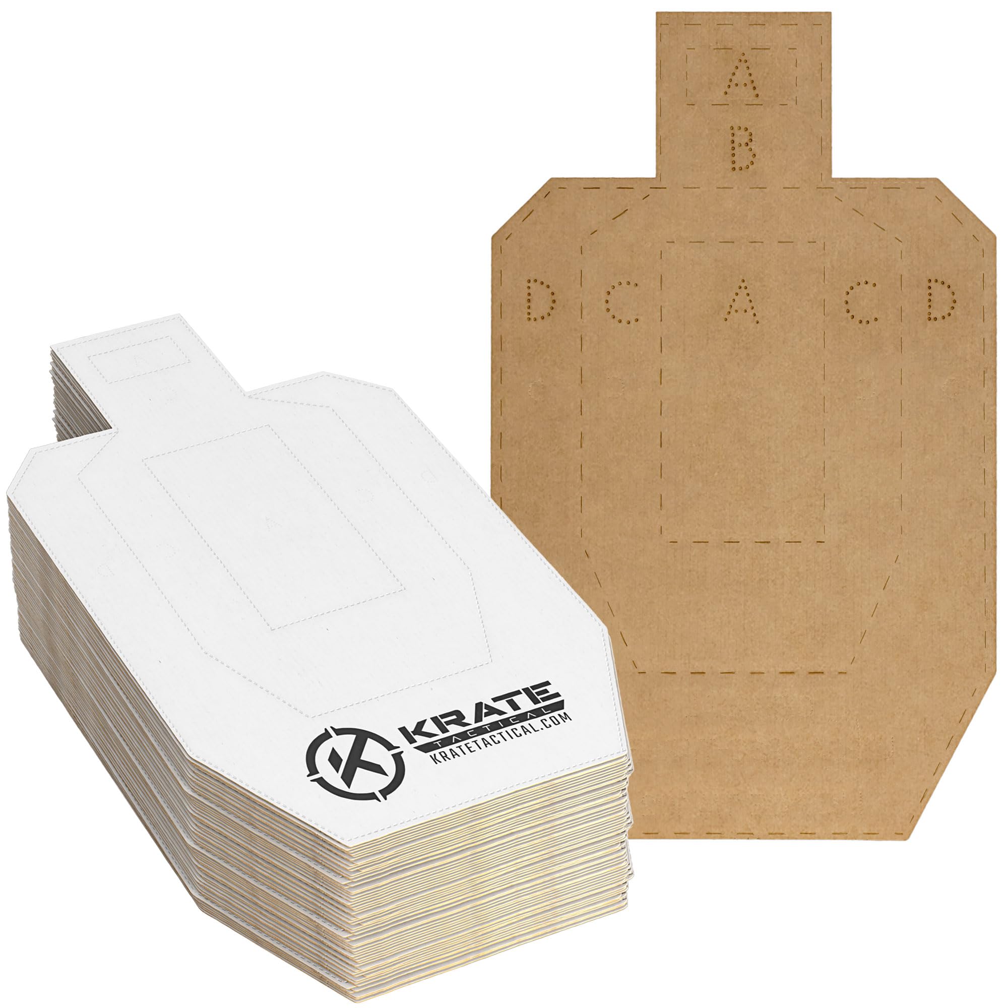 Snapklik.com : KRATE Tactical Cardboard Targets-Full Size Competition ...