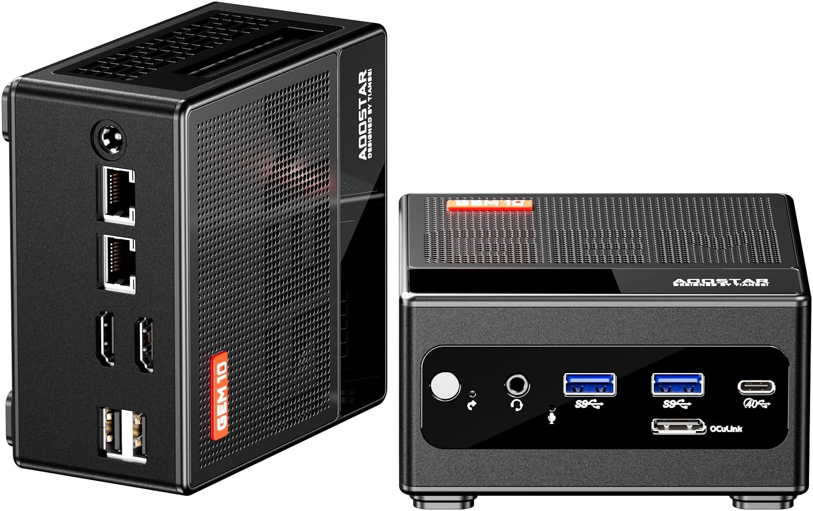 Amazon.com: AOOSTAR GEM10 Three NVME Slots Mini PC, AMD Ryzen 7 7840HS ...