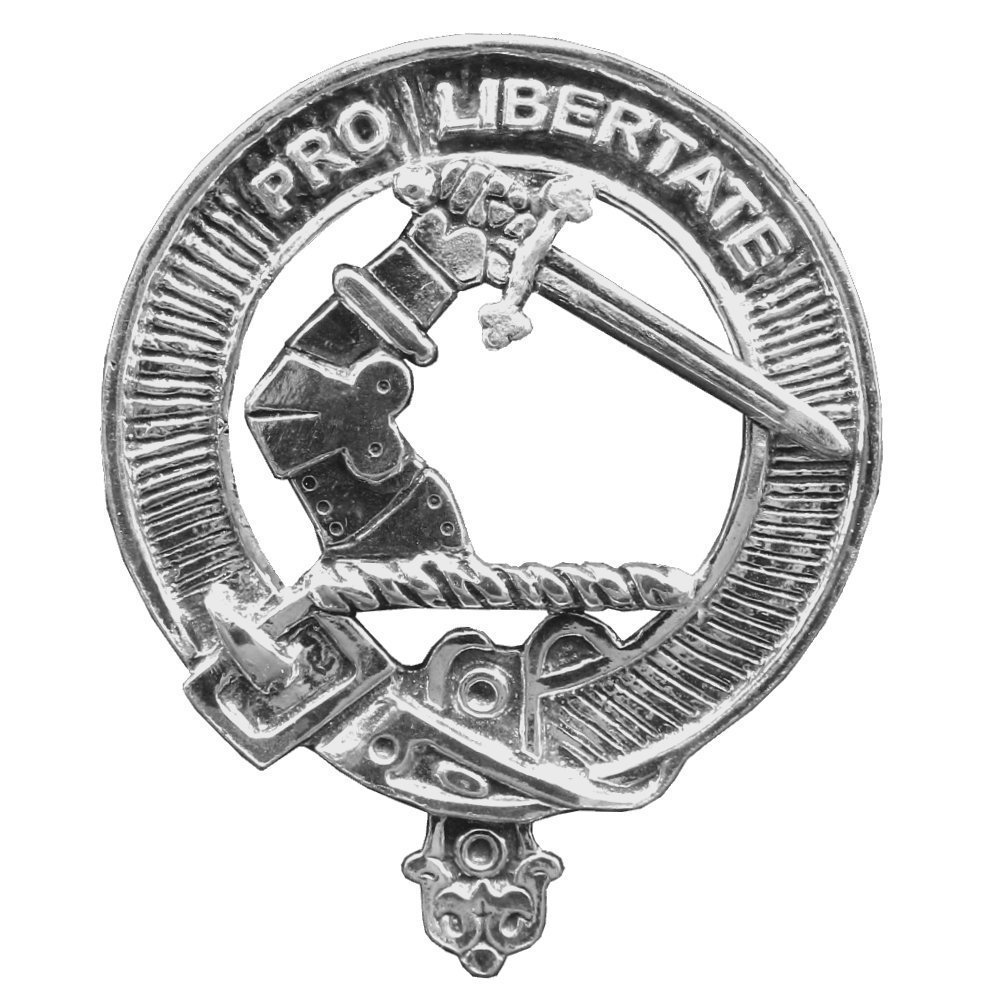 Amazon.com: Wallace Clan Crest Scottish Cap Badge : Handmade Products