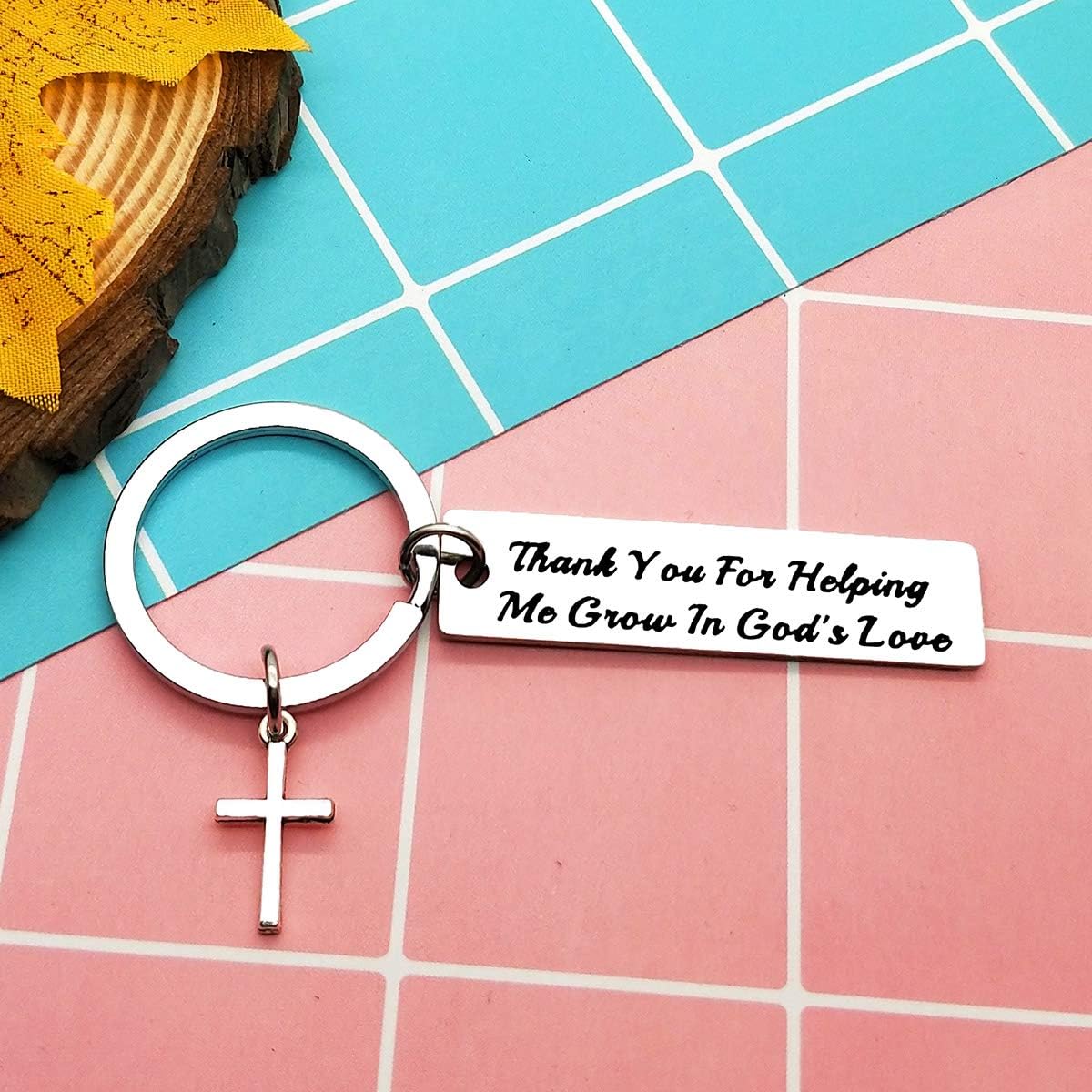 Amazon.com: 12PCS Sunday School Teacher Gift Religious Teacher Keychain ...