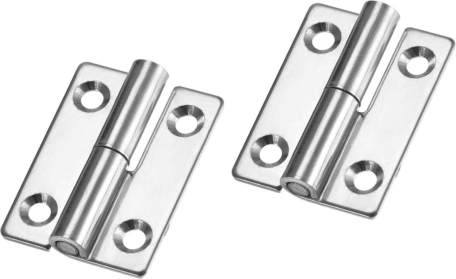 uxcell Lift Off Hinge, Right Handedness Mini Stainless Steel Hinge ...