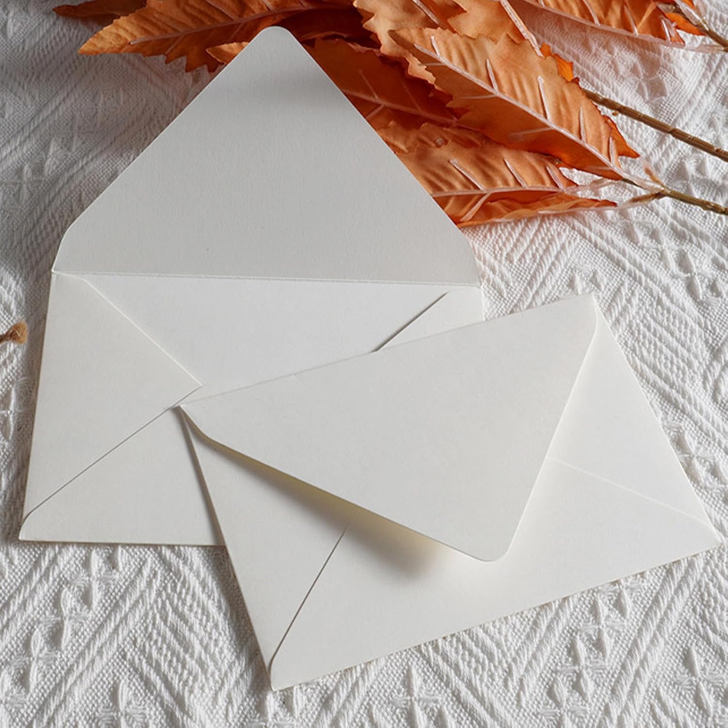 Amazon.com : 42 Packs White Invitations Blank Envelopes 4x6,A6 ...
