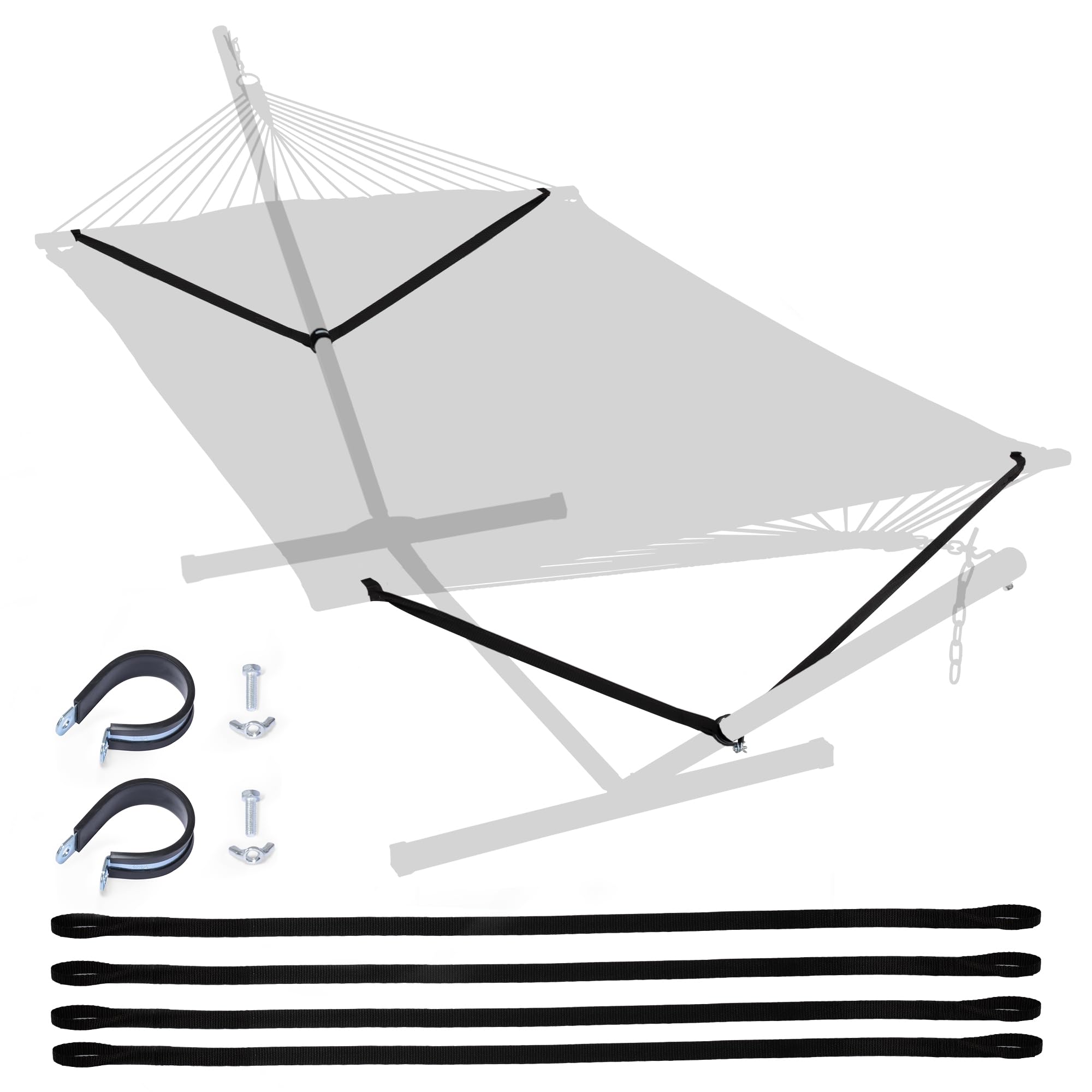 Amazon.com: SUNCREAT Hanging Hammock Safety Balance Ropes, Hammock ...