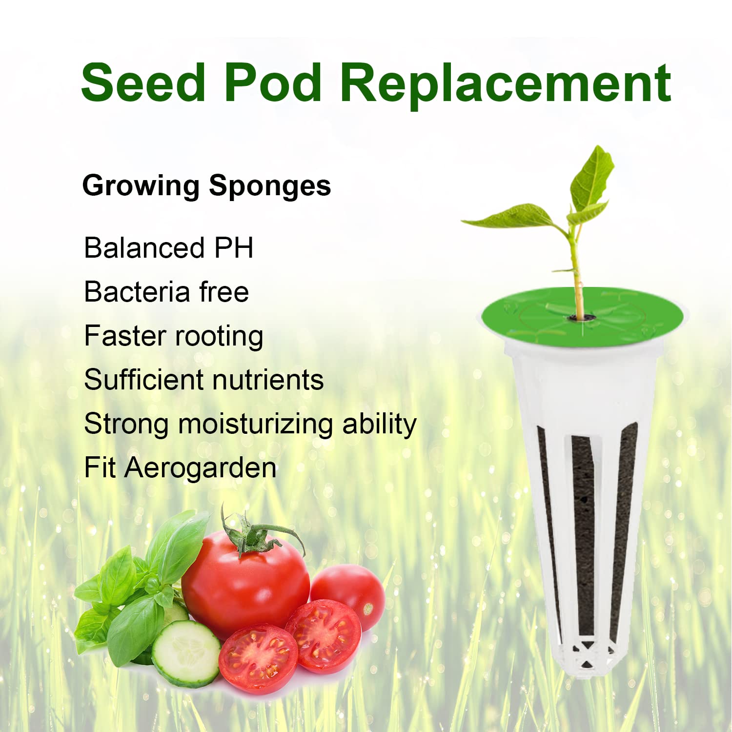Snapklik.com : 150Pcs Hydroponic Pods Supplies For Aerogarden Pods ...
