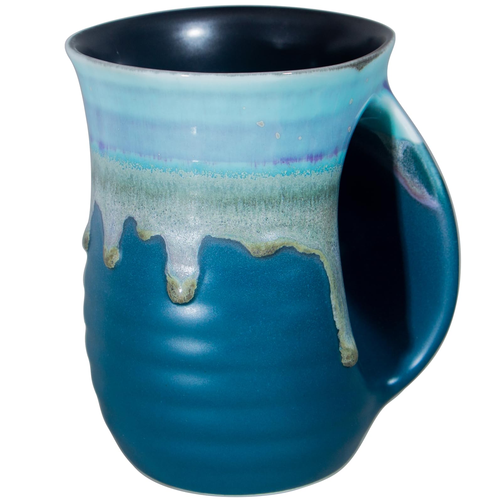 Amazon.com | Icytrip Hand Warmer Mug,18 Oz Handmade Pottery Hand ...