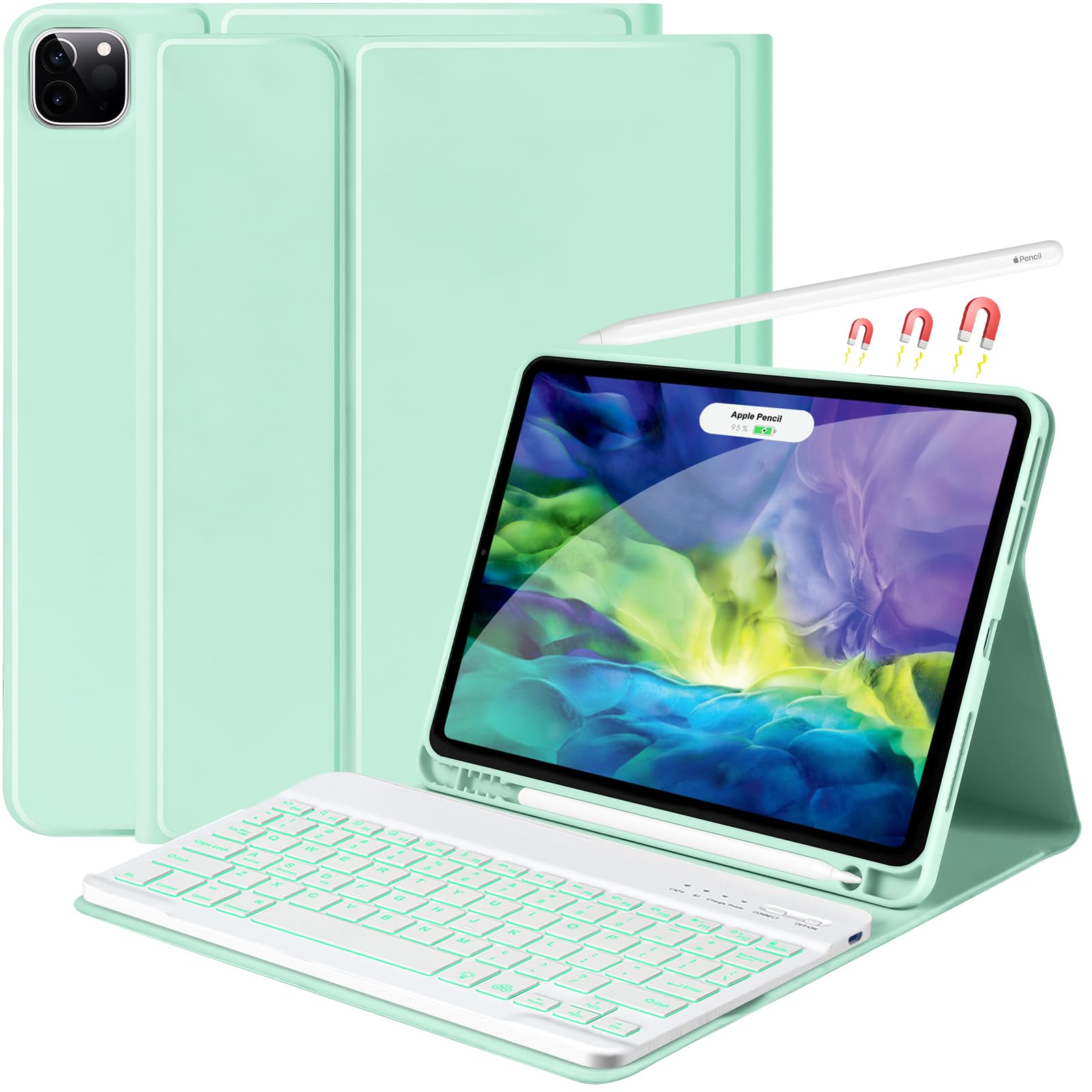Amazon.com: besky Keyboard Case for iPad Pro 11 inch (4th, 3th ...