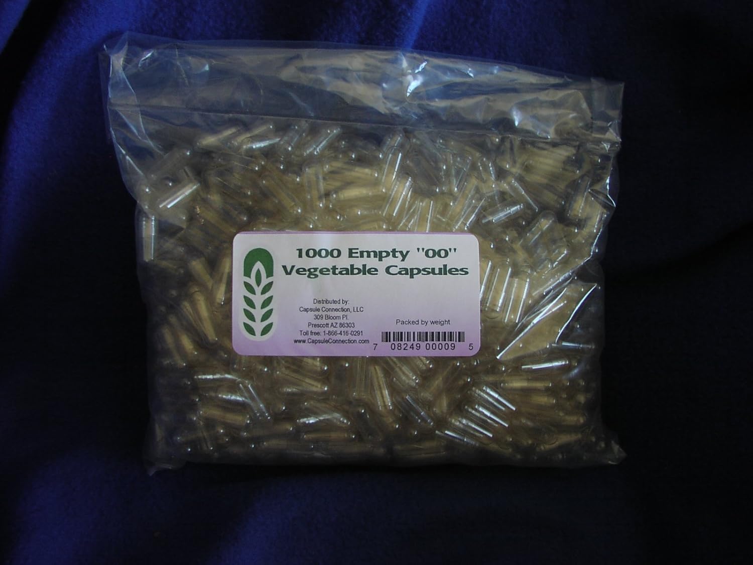 Amazon.com: Capsule Connection Wholesale Bulk Empty Vegetable Capsules ...