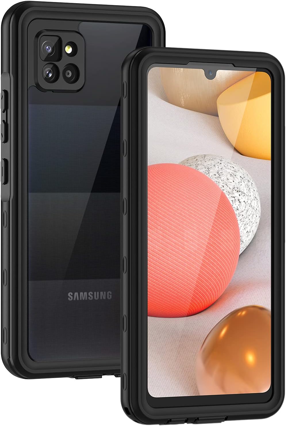 Amazon.com: Lanhiem for Samsung Galaxy A42 5G Case, IP68 Waterproof ...