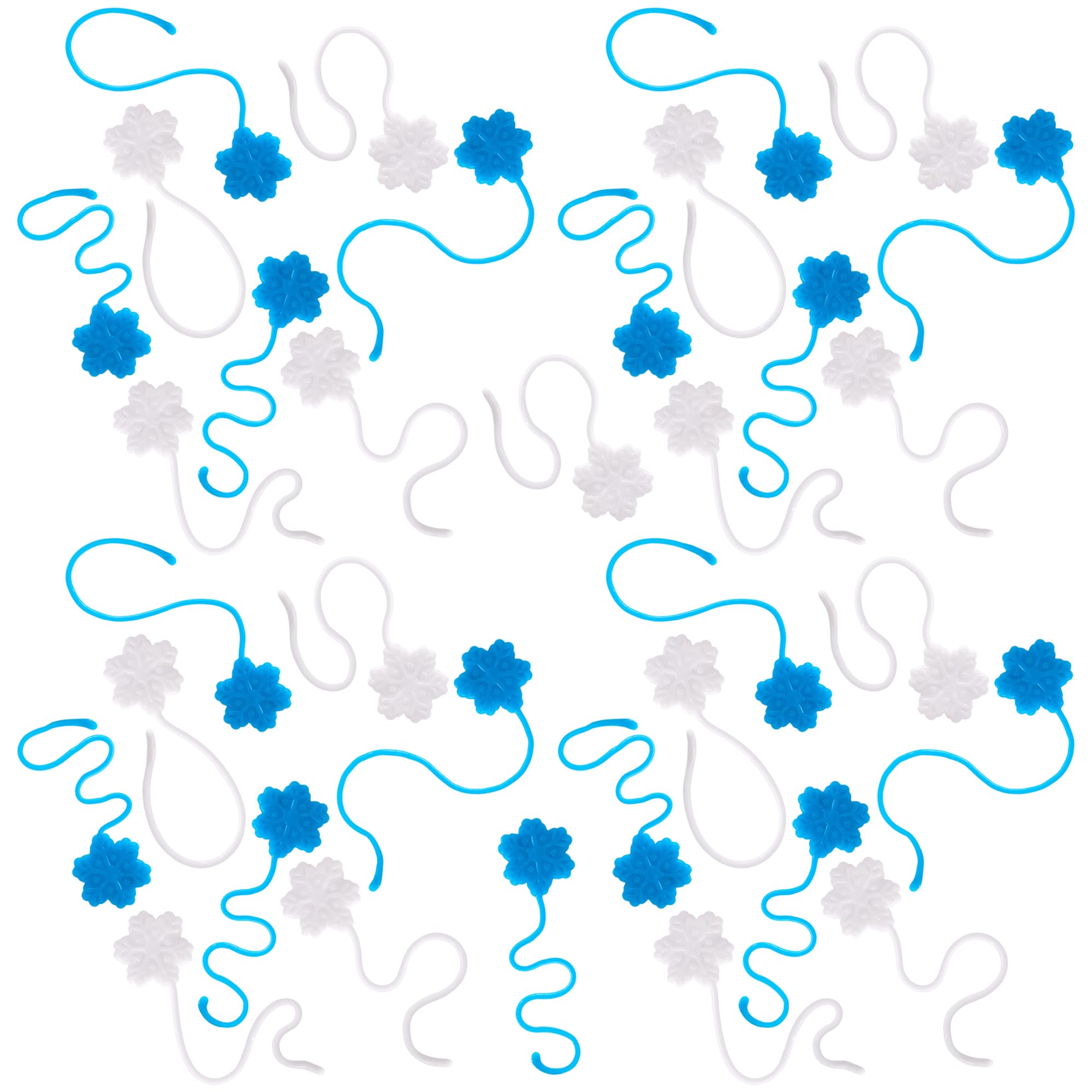 Amazon.com: ArtCreativity Christmas Snowflake Sticky Toys for Kids ...