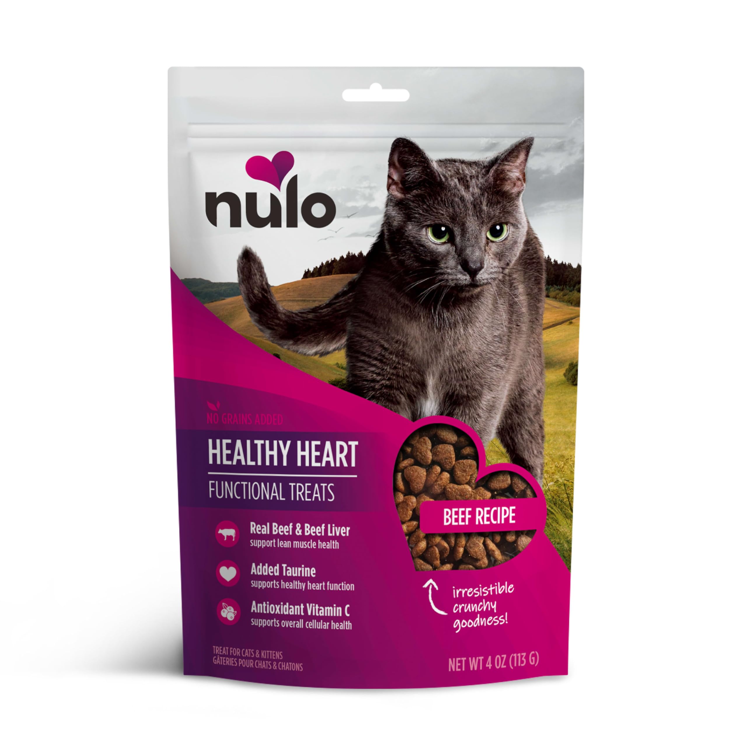 Amazon.com : Nulo Healthy Heart Functional Treats Grain-Free with Added ...