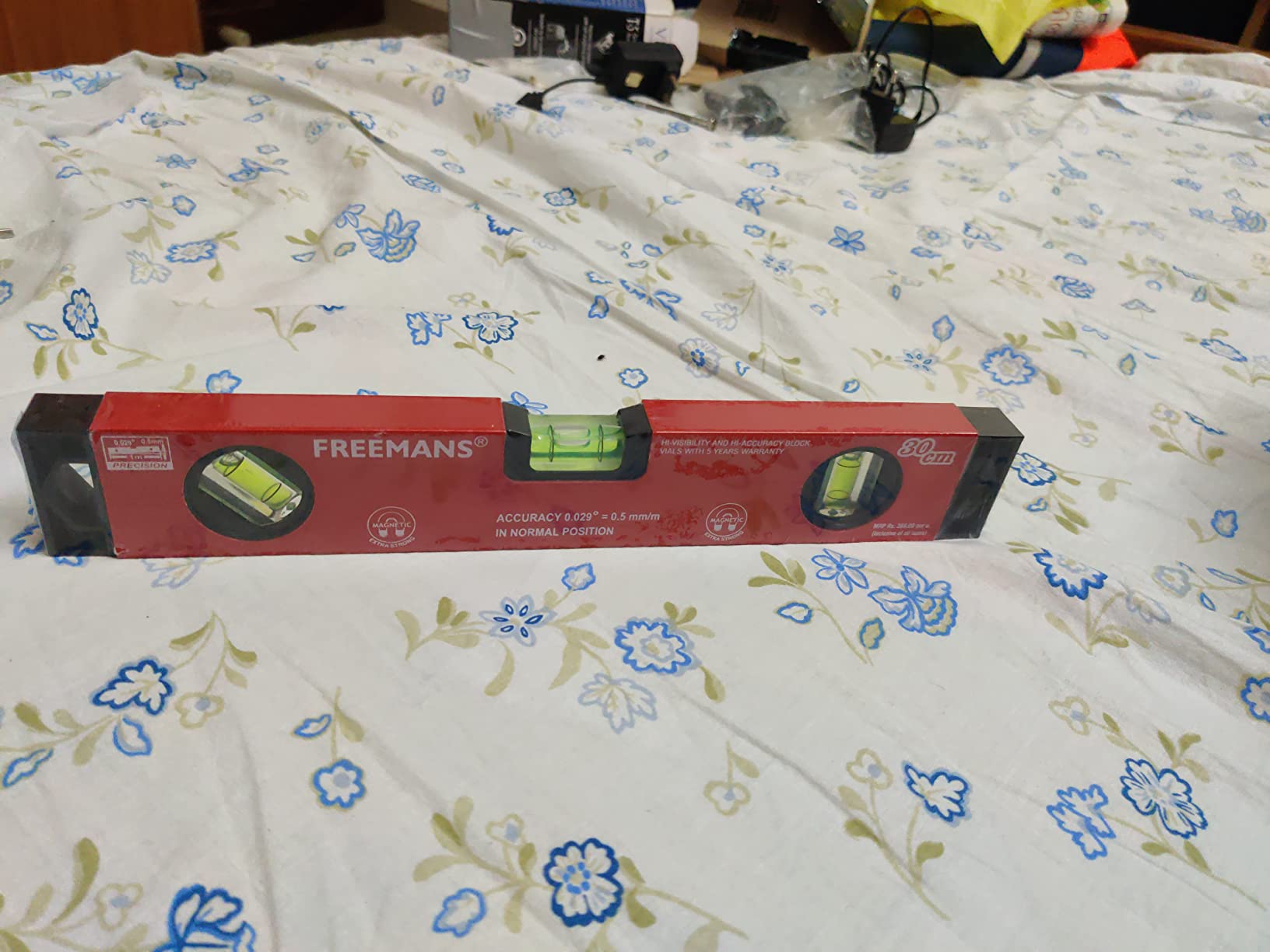 Tools-4-All Freemans Aluminium Spirit Level With Magnet (30 Cm ...