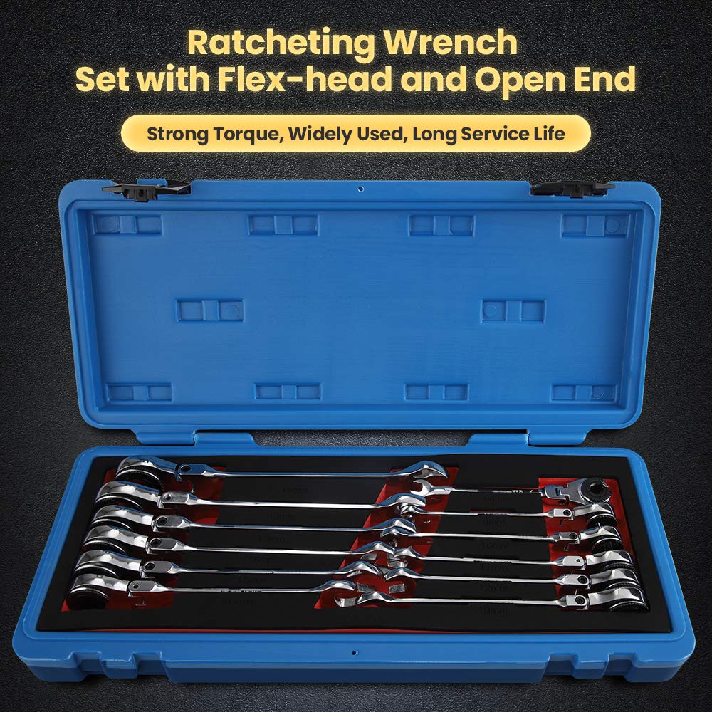 Anbull Ratcheting Wrench Set at Pam Calhoun blog