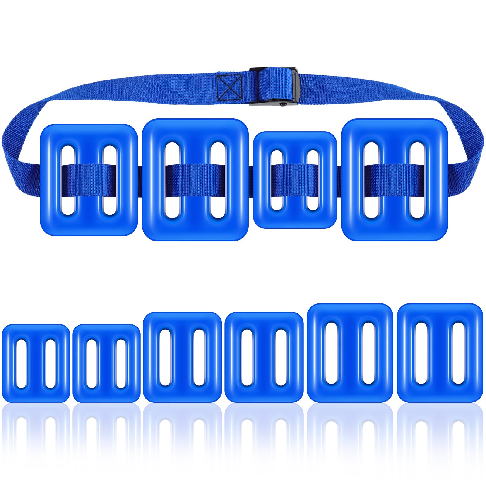 Amazon.com : BBTO 6 Pack Dive Weights Belt for Scuba Diving Coated Dive ...