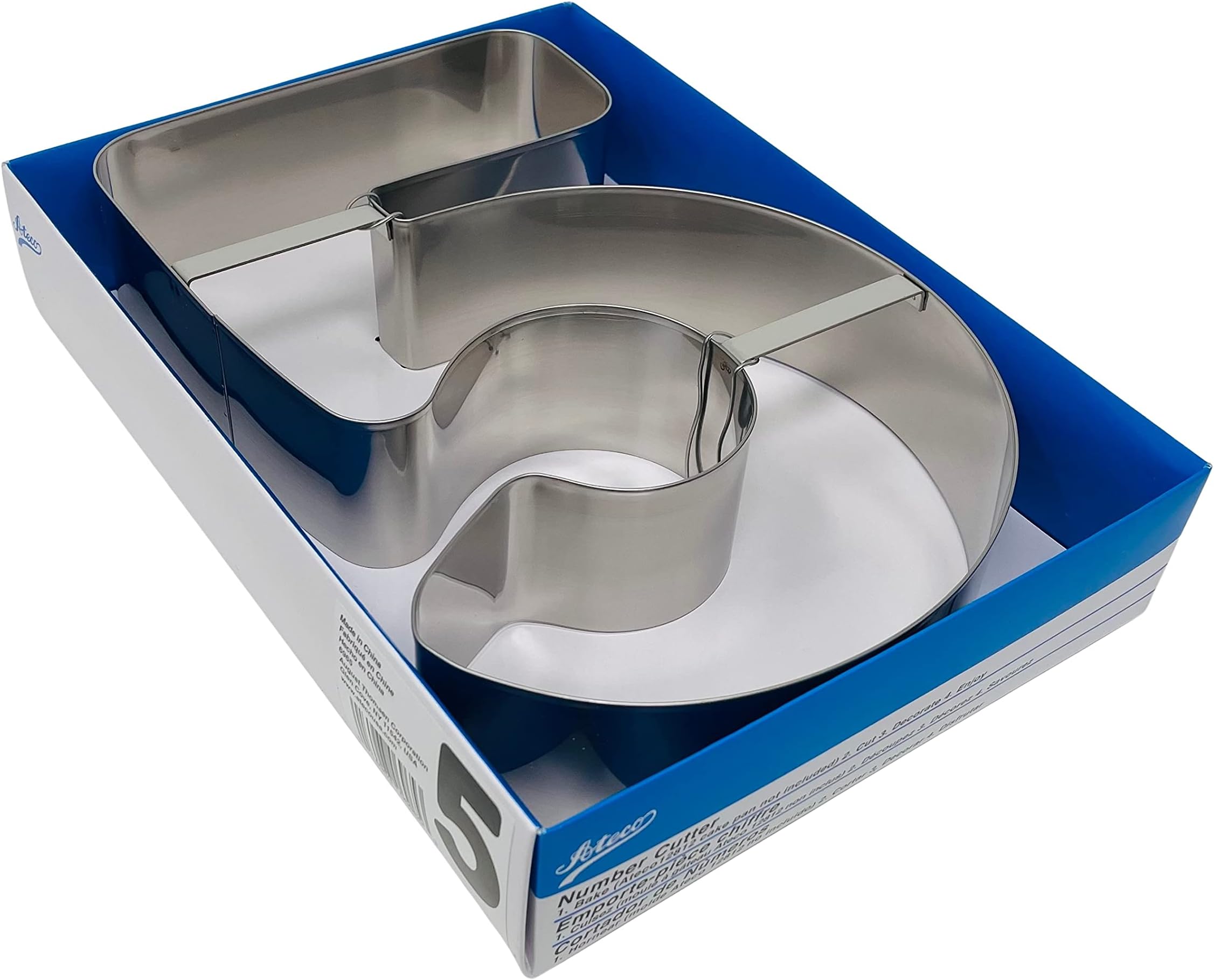 Amazon.com: Ateco Extra Large Number 5 Cake Cutter: Home & Kitchen
