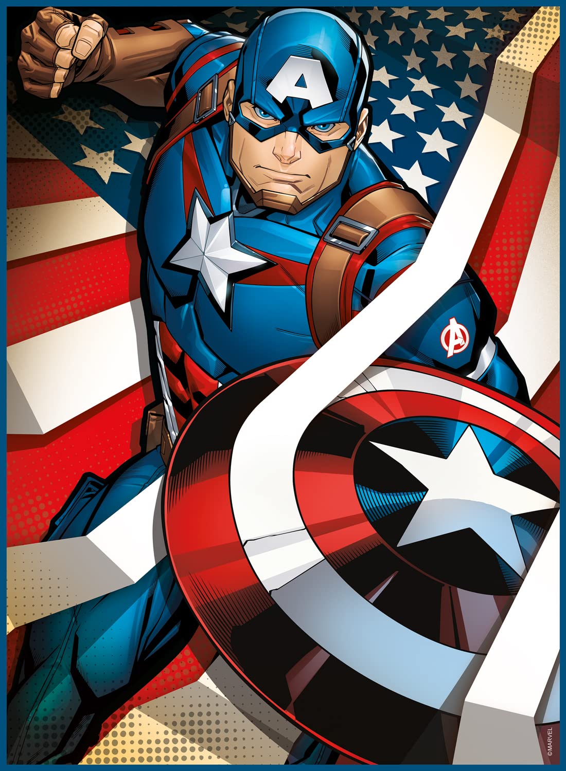 Amazon.com: Buffalo Games - Marvel - Captain America: The First Avenger ...
