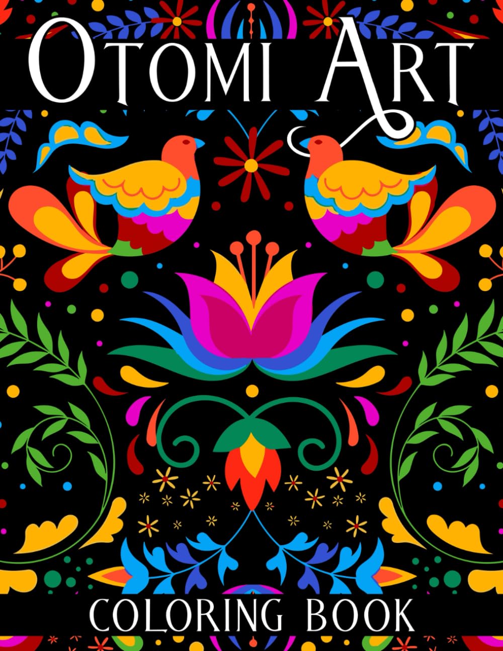 Amazon.com: Otomi Art Coloring Book: Delightful Folk Art of Traditional ...