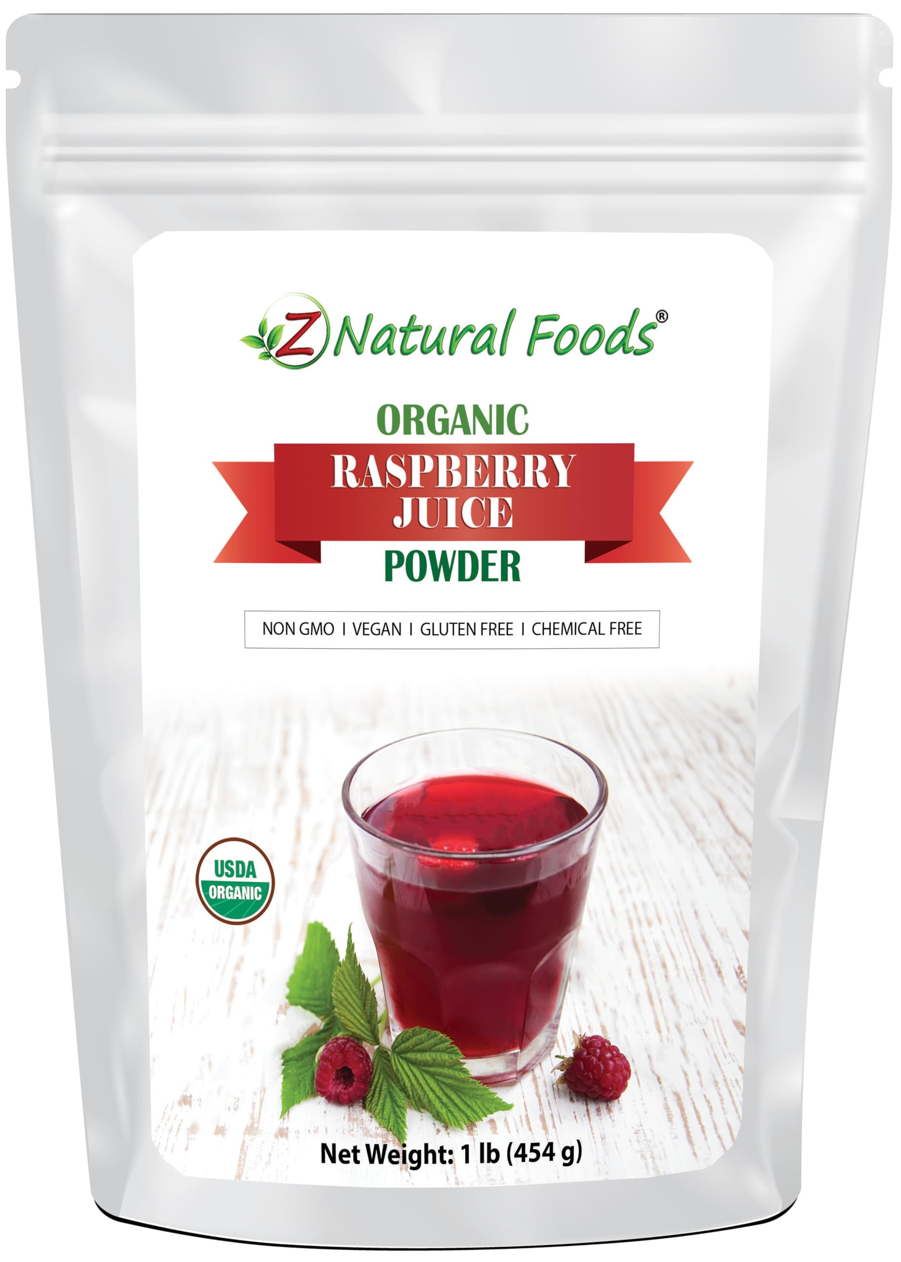 Amazon.com : Organic Red Raspberry Juice Powder - Superfood Berry ...