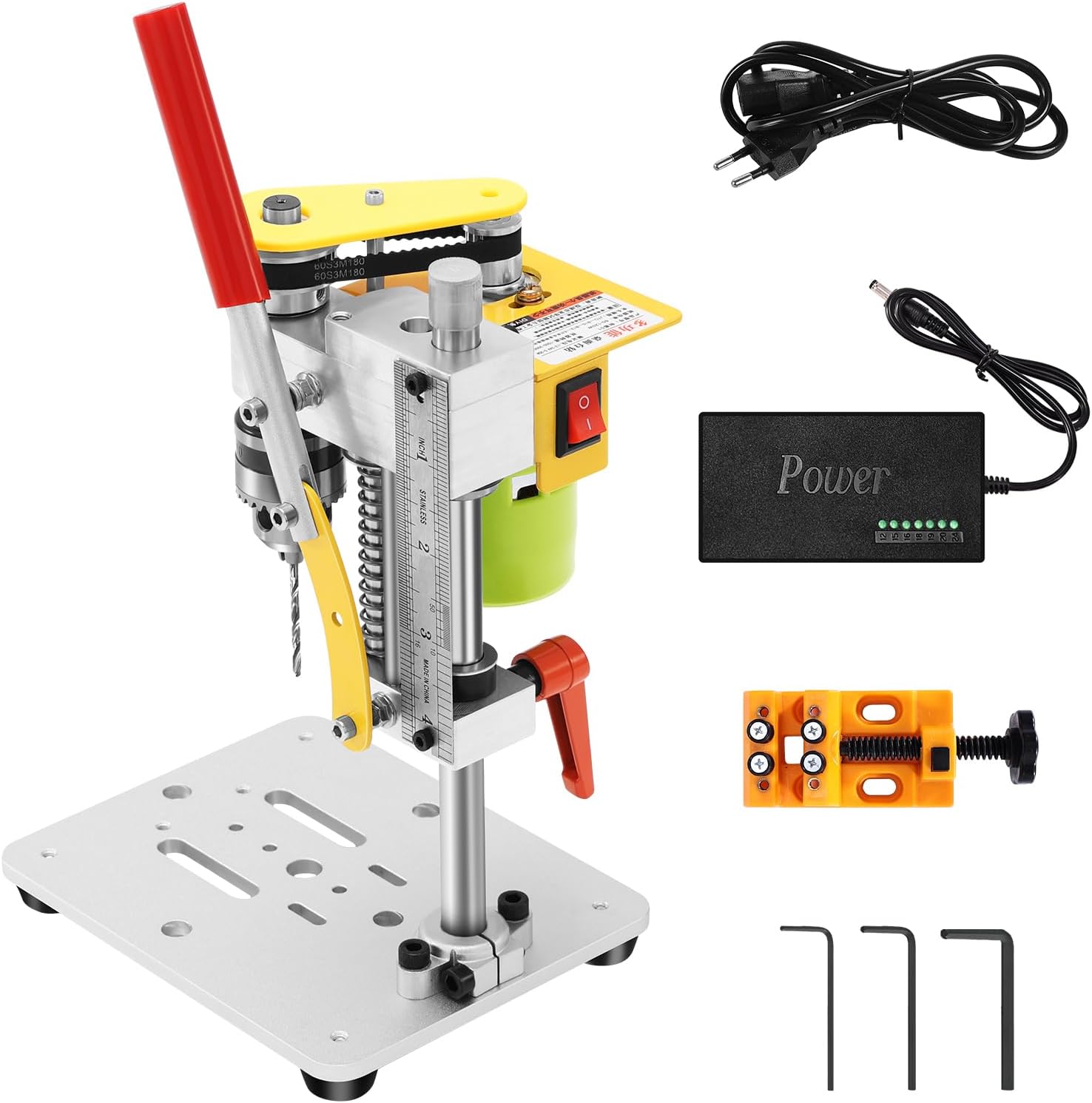 DOMINTY Bench Drill Stand 710W Mini Electric Bench Drilling Machine ...