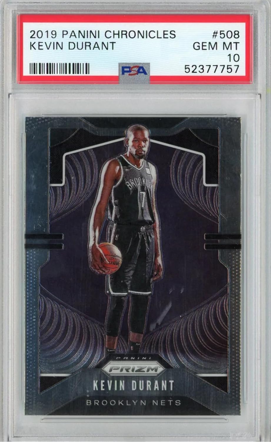 Amazon.com: Graded 2019 Panini Chronicles Kevin Durant #508 Basketball ...