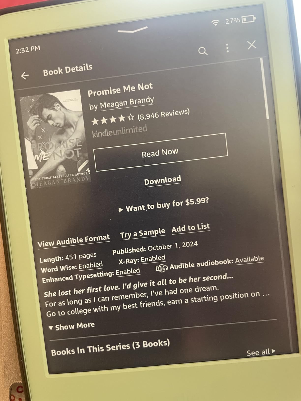 Promise Me Not: The brand-new angsty slow-burn romance following Tiktok ...