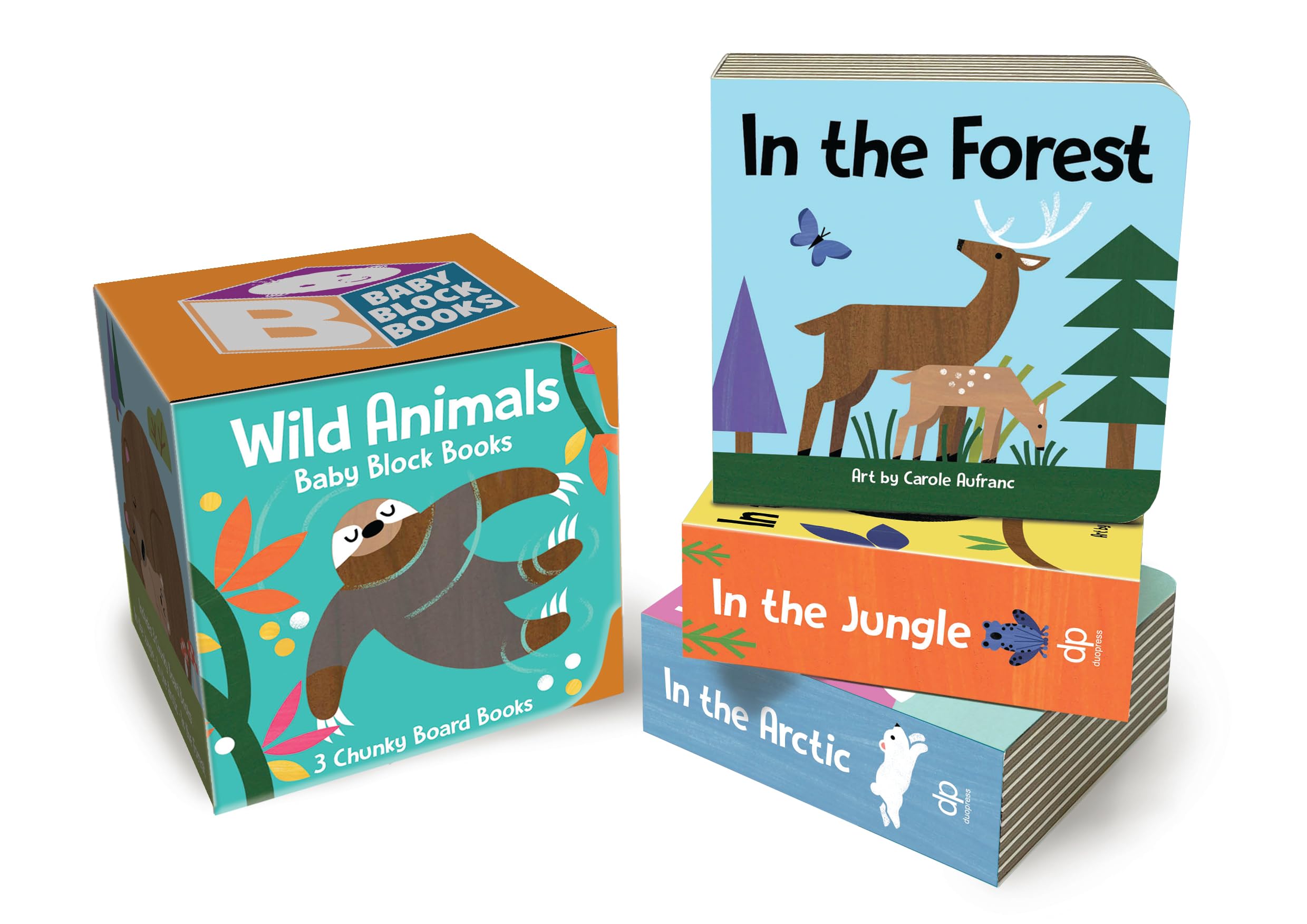 Baby Block Books: Wild Animals: Take Babies on a Playful Animal ...