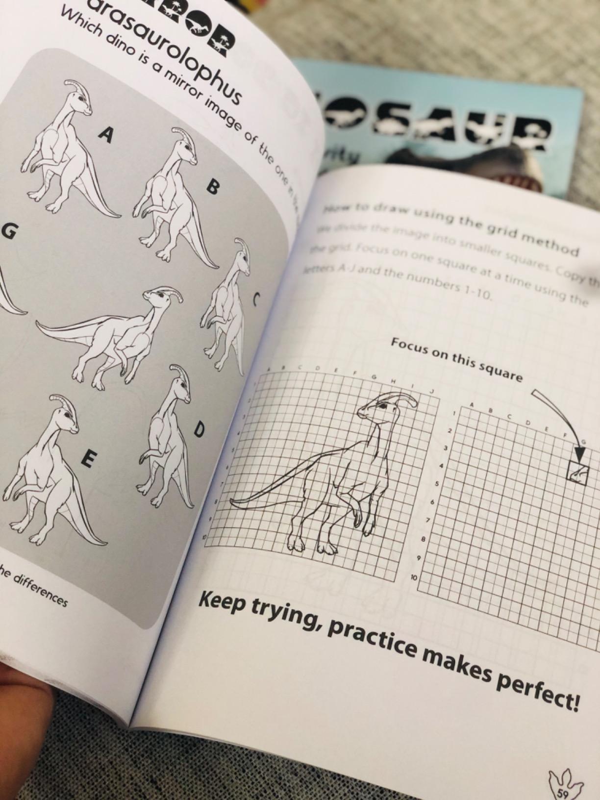 Dinosaur Maze Activity Book For Kids: Ages 6-10 | 6-8 | 8-10 | Workbook ...