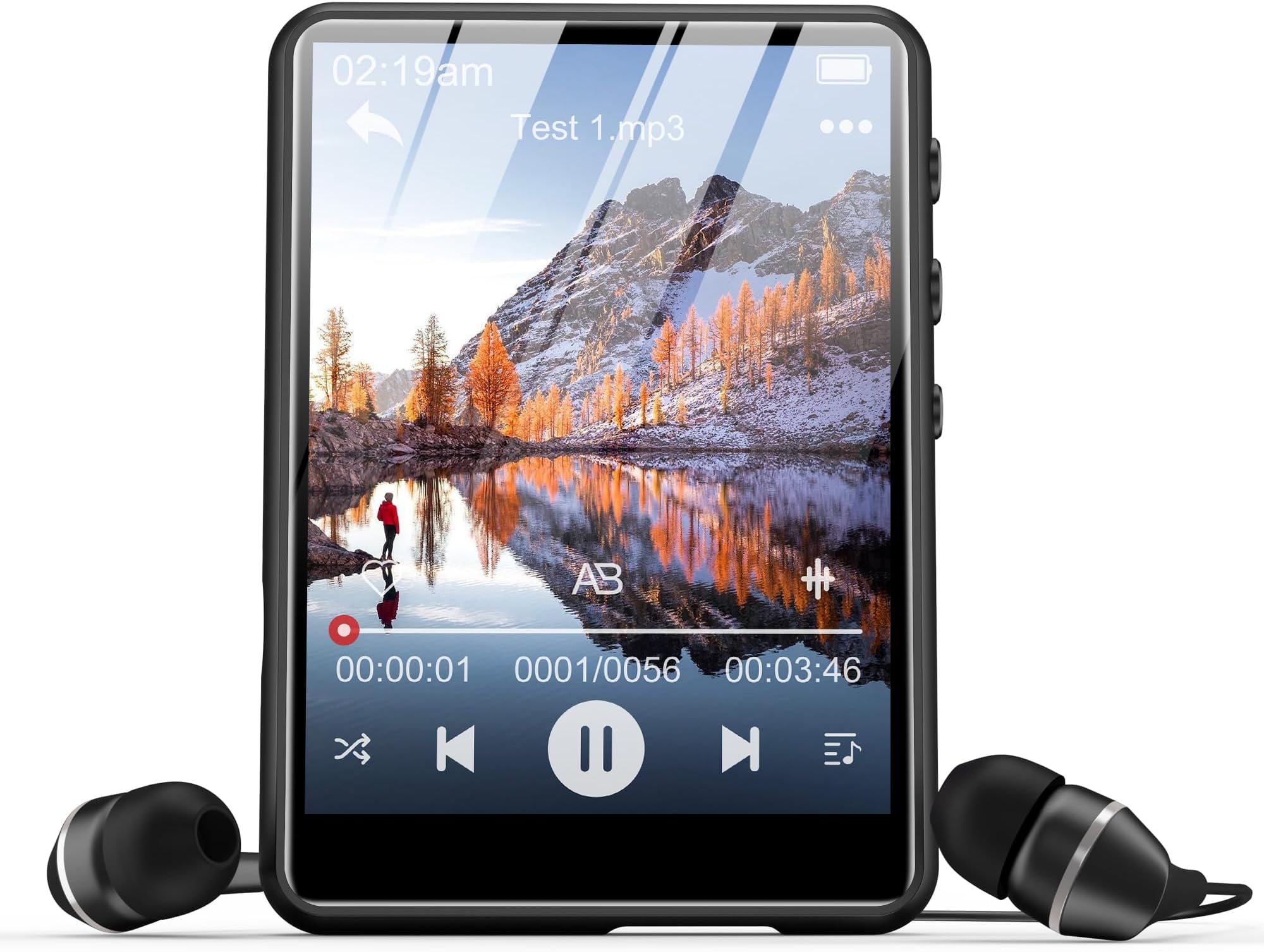 Amazon.com: 64GB MP3 Player with Bluetooth 5.3, SWOFY M4 Mp3 Music ...