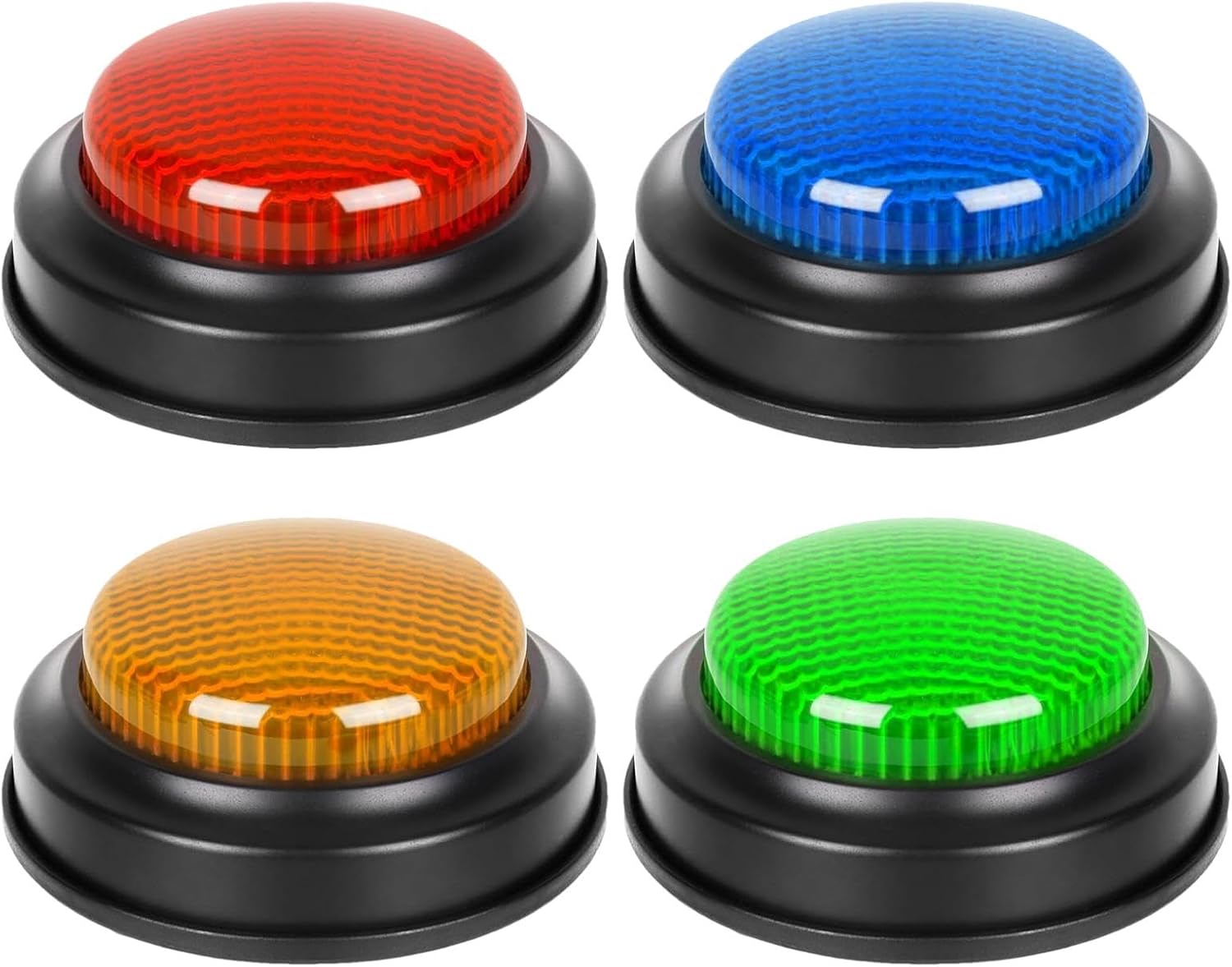Buzzers for Games | 4 Game Buzzers for Family Fued Game | Classroom ...