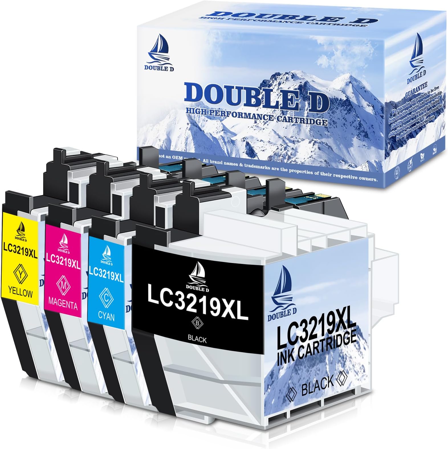 DOUBLE D LC3219XL Compatible Brother LC3219 LC3217 LC3219XL Ink ...